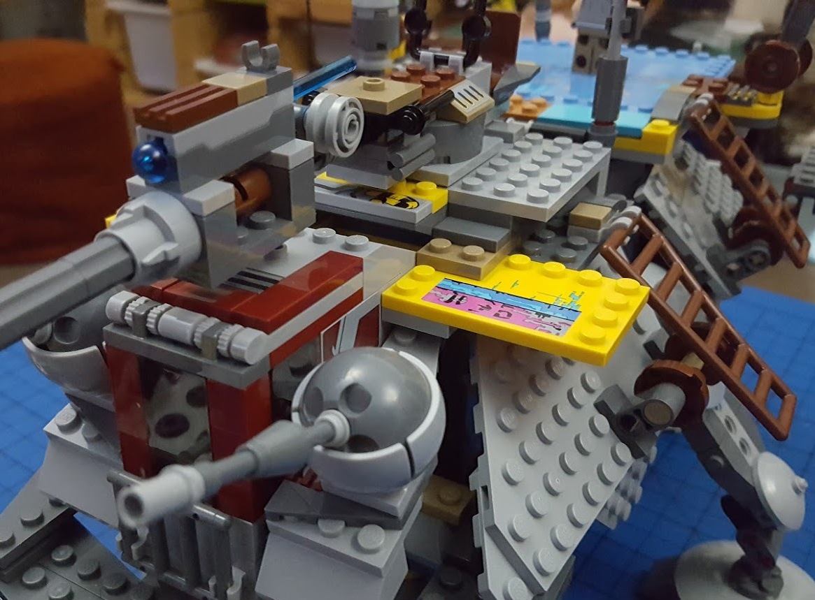 The Brick Castle: LEGO Star Wars Captain Rex's AT-TE set 75157 Review