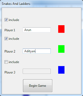 Arun G 's Blog: Snakes and Ladders Game in Java