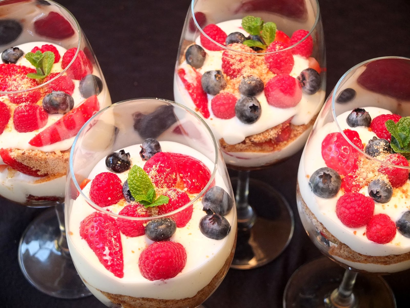 Cocinando con Lola García: Crema de frutos rojos a la vainilla