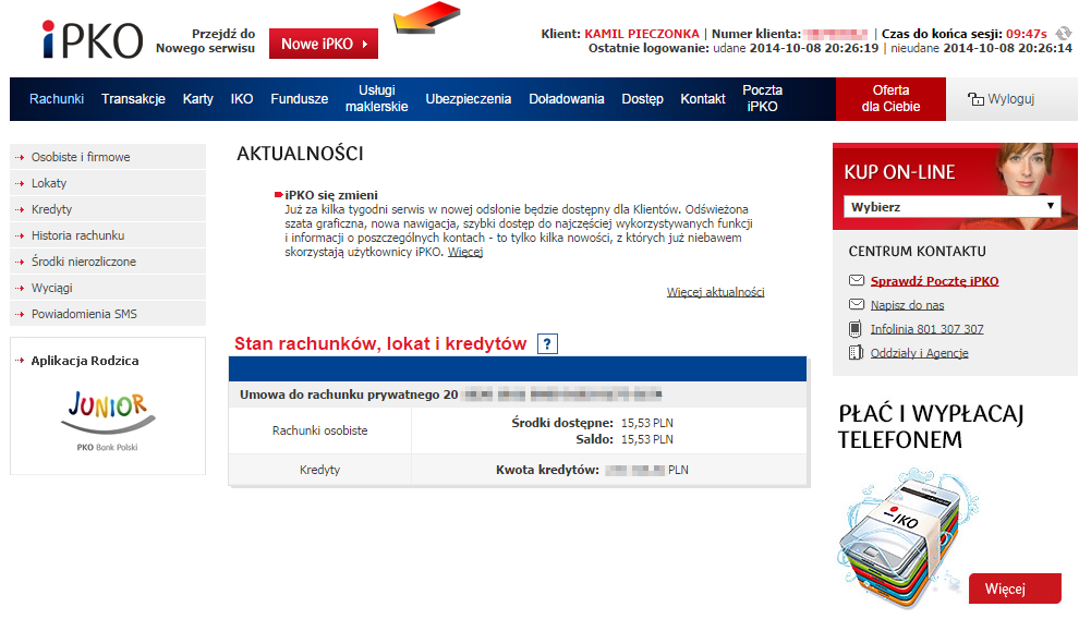 Nowe iPKO - jest dobrze | Regularne oszczędzanie