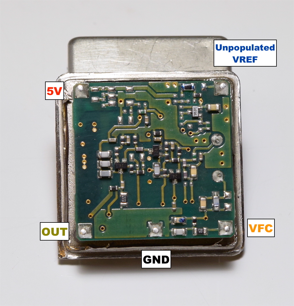 The Sync Channel Blog: 10MHz OCXO Teardown (NDK ENE3311A)