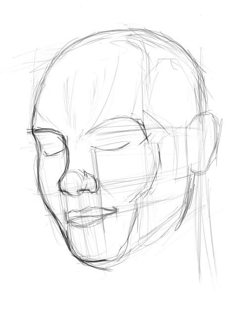 Nate's Right Brain: Challenge Day 1~ Self-portrait