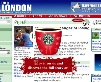 Online Advertising - Ummi Johan: Floating Ads