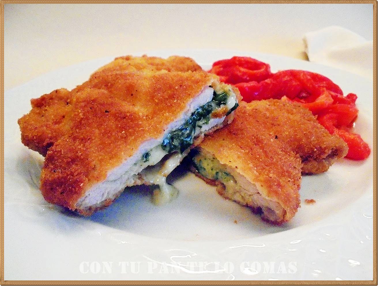 LIBRITOS RELLENOS DE ESPINACAS Y QUESO