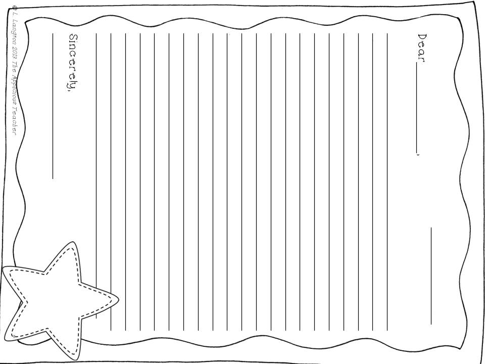 Writing to the Stars... and a FREEBIE! - The Applicious Teacher