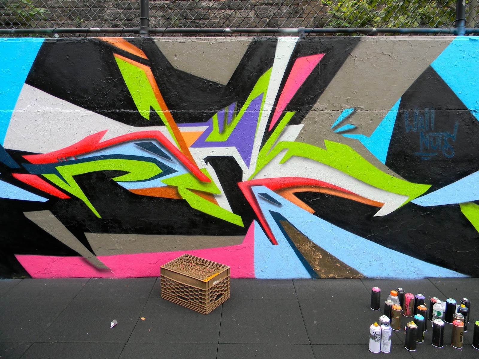 ART & FASHION SALON: Rocking It At The GRAFFITI HALL OF FAME; Wild ...