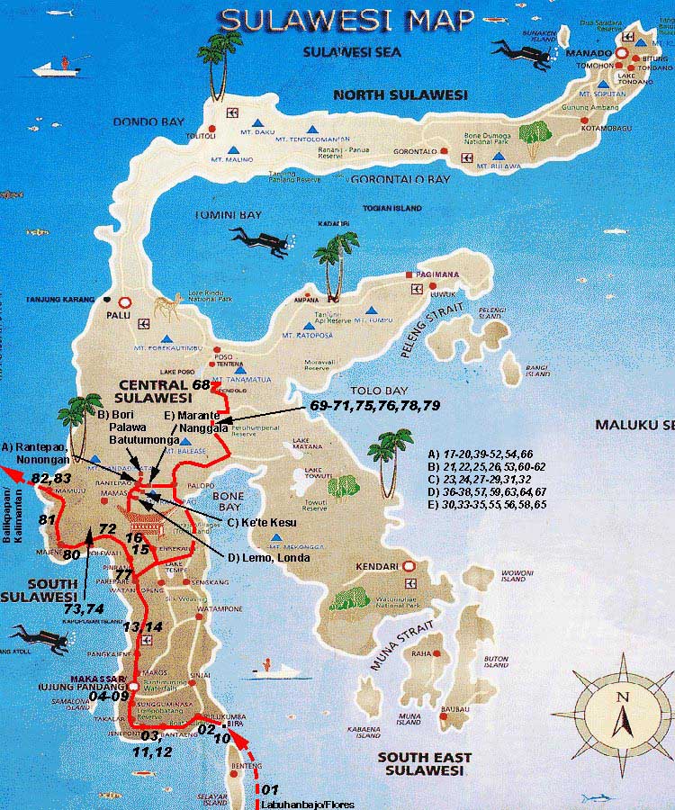 Arung Pallaka Wisata Tour & Travel: LETAK GEOGRAFI KAB.TANA TORAJA