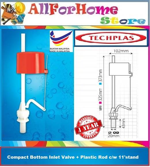 ALL FOR HOME STORE: No.1154 TECHPLAS Compact Bottom Inlet Valve ...