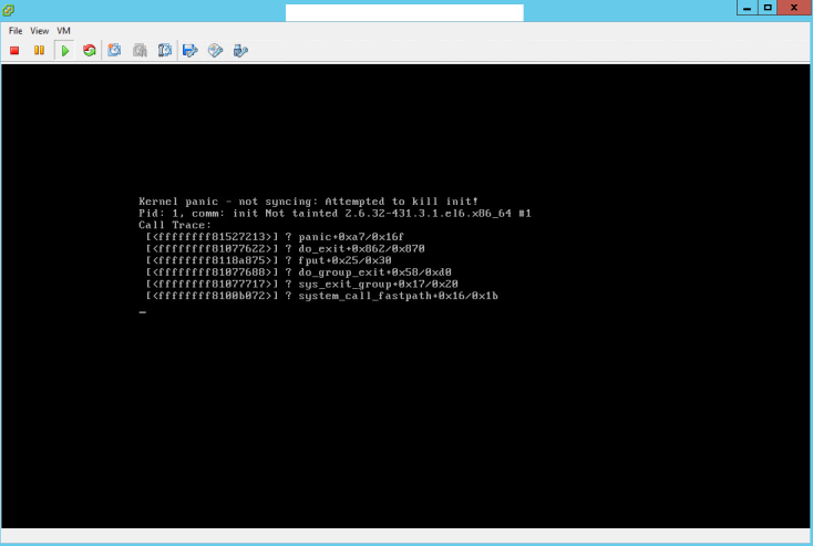 Erman Arslan S Oracle Blog Linux Rhel 6 Panics On Boot Selinux Problem