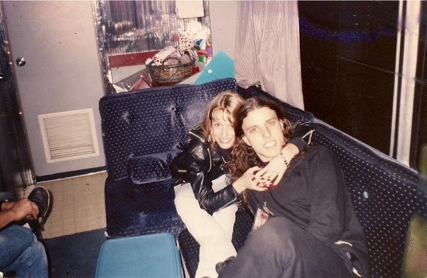 The Sounds Of Death : Chuck Schuldiner and his girlfriend/fiancee (Kim)