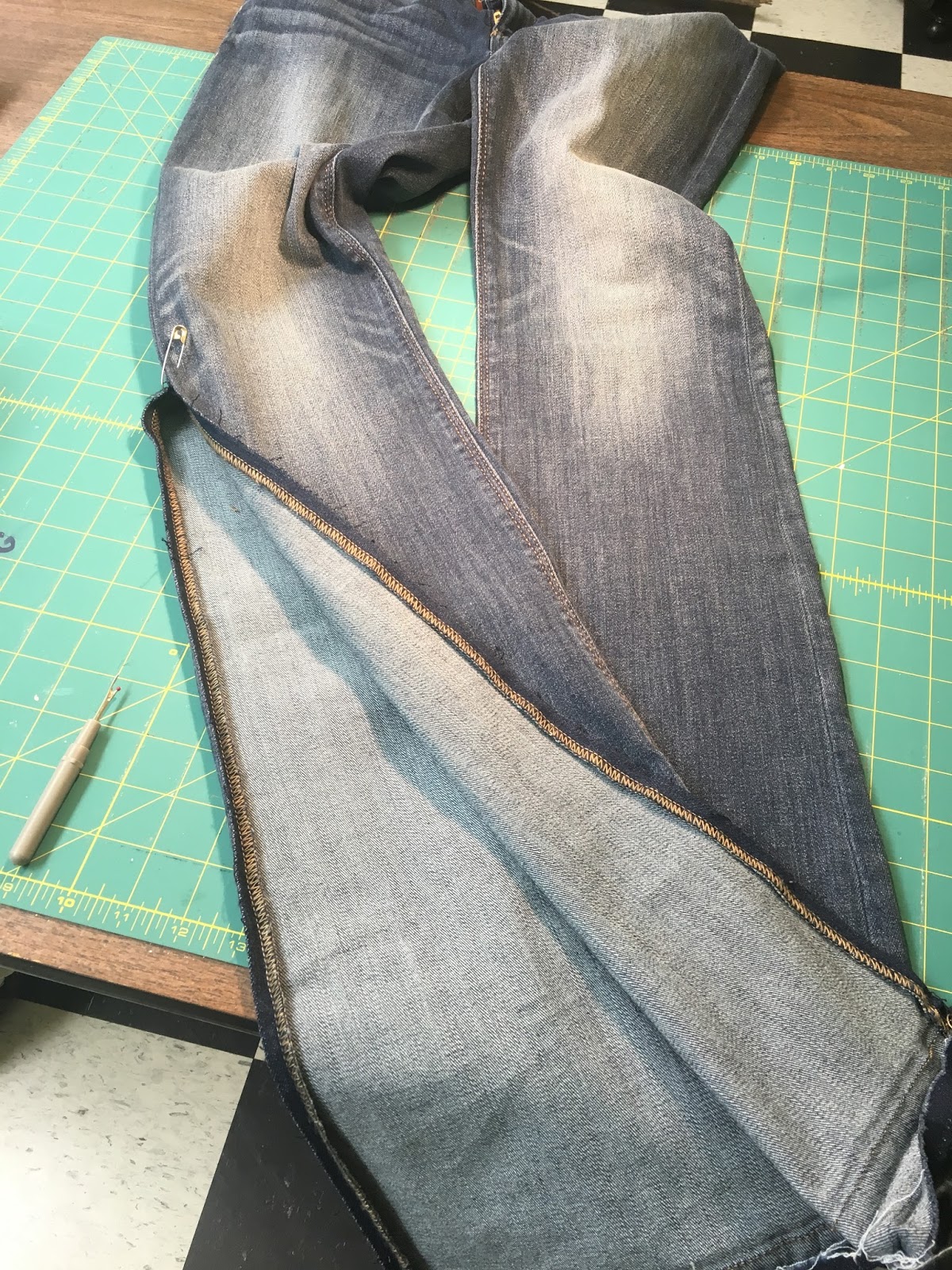 Make My Day Camp: DIY Bell Bottom Jeans