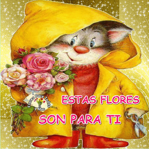 Flores Para Todos Y Mas: Estas flores son para ti.