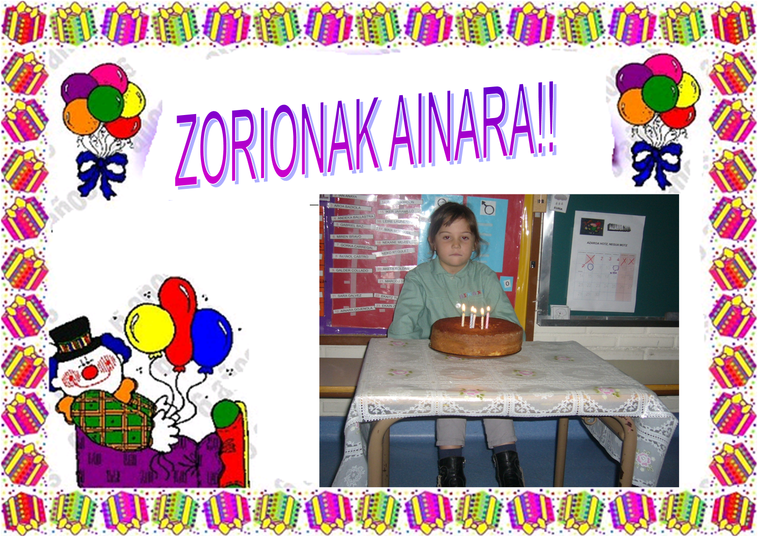 ZUEKIN: ZORIONAK!!!!!