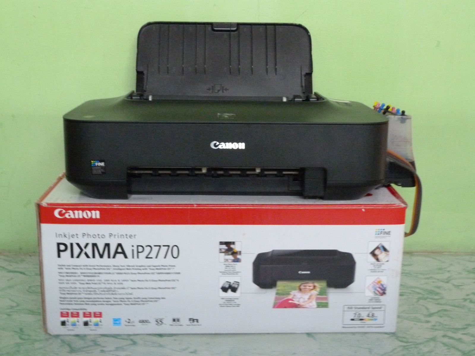 Diary Of Aufa: Cara cleaning head printer canon ip 2770