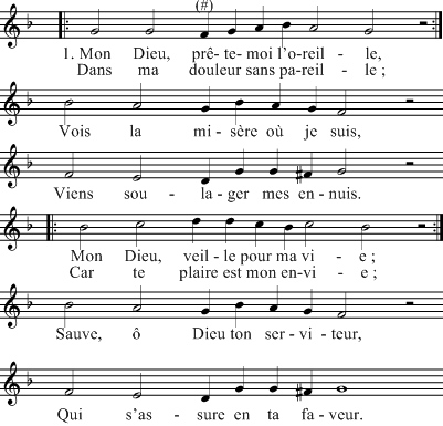 PSAUME 86 : Mon Dieu, prête-moi l’oreille (1729) - Pensées 365