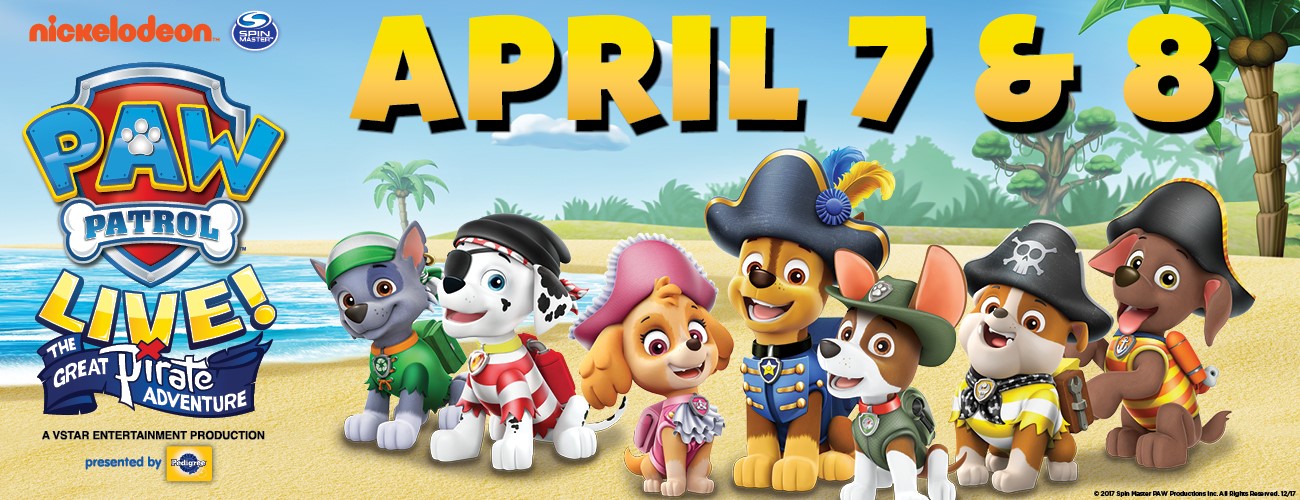 NickALive!: PAW Patrol Live! "The Great Pirate Adventure" To Visit ...