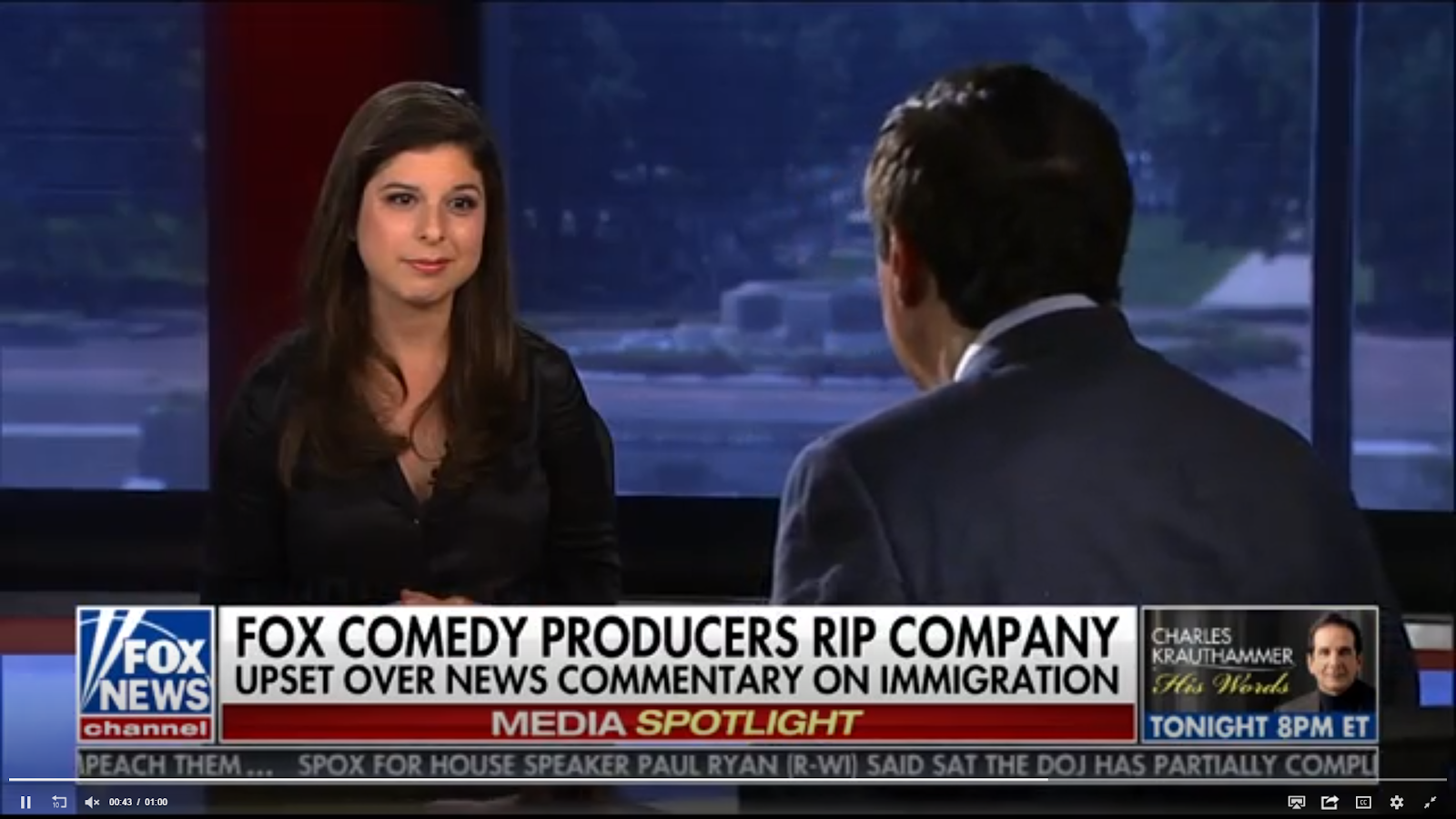 Ladies in Satin Blouses: Sara Fischer - black satin blouse