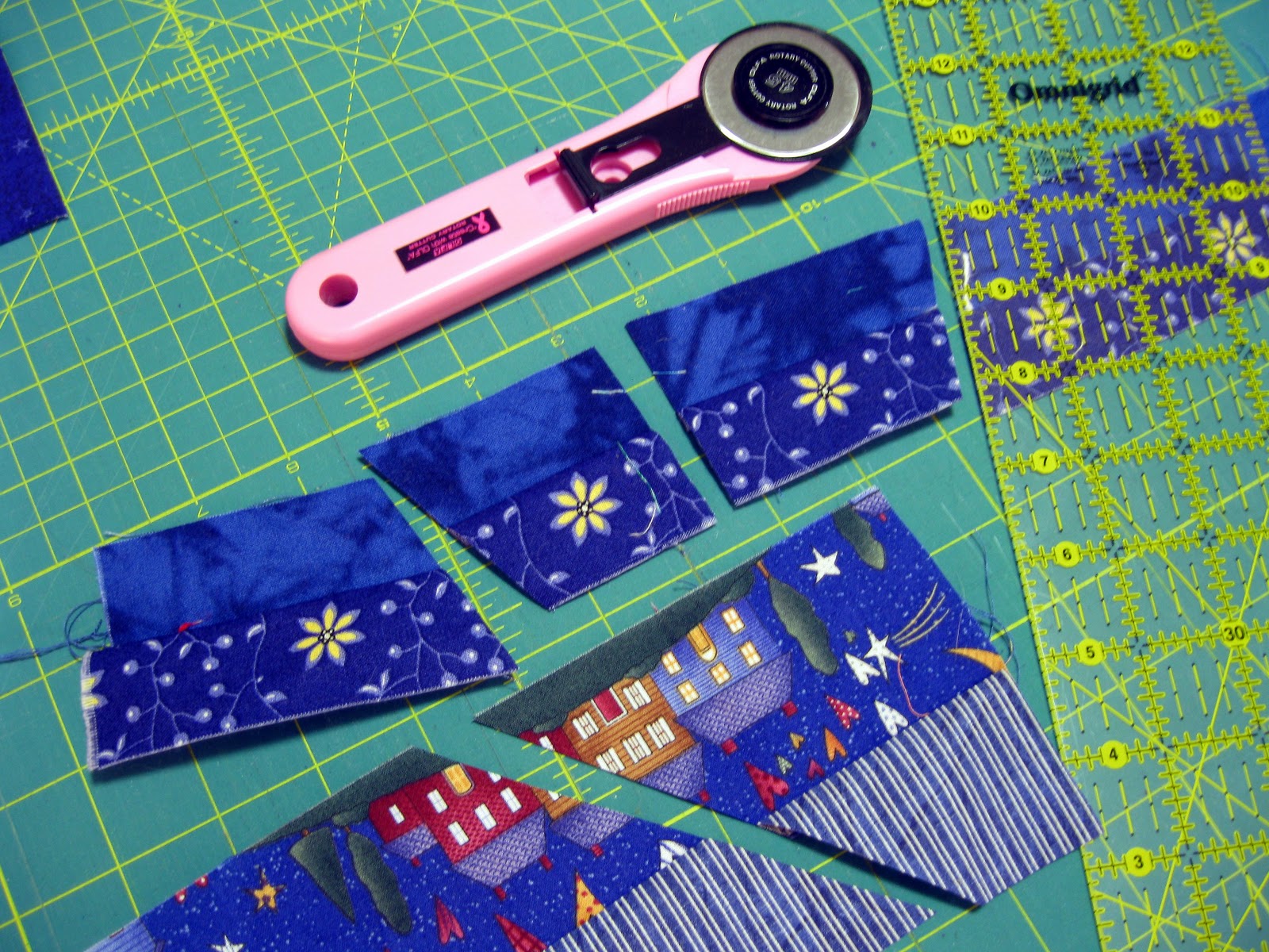 Leslie's Art and Sew: Scrappy Patchwork Tutorial and GIVEAWAY