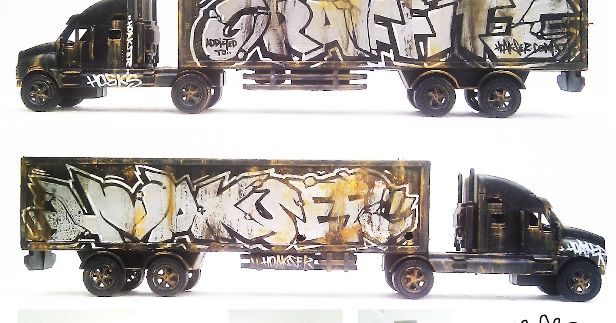 hoakser's blog: ADDICTED TO GRAFFITI CUSTOM TRUCK
