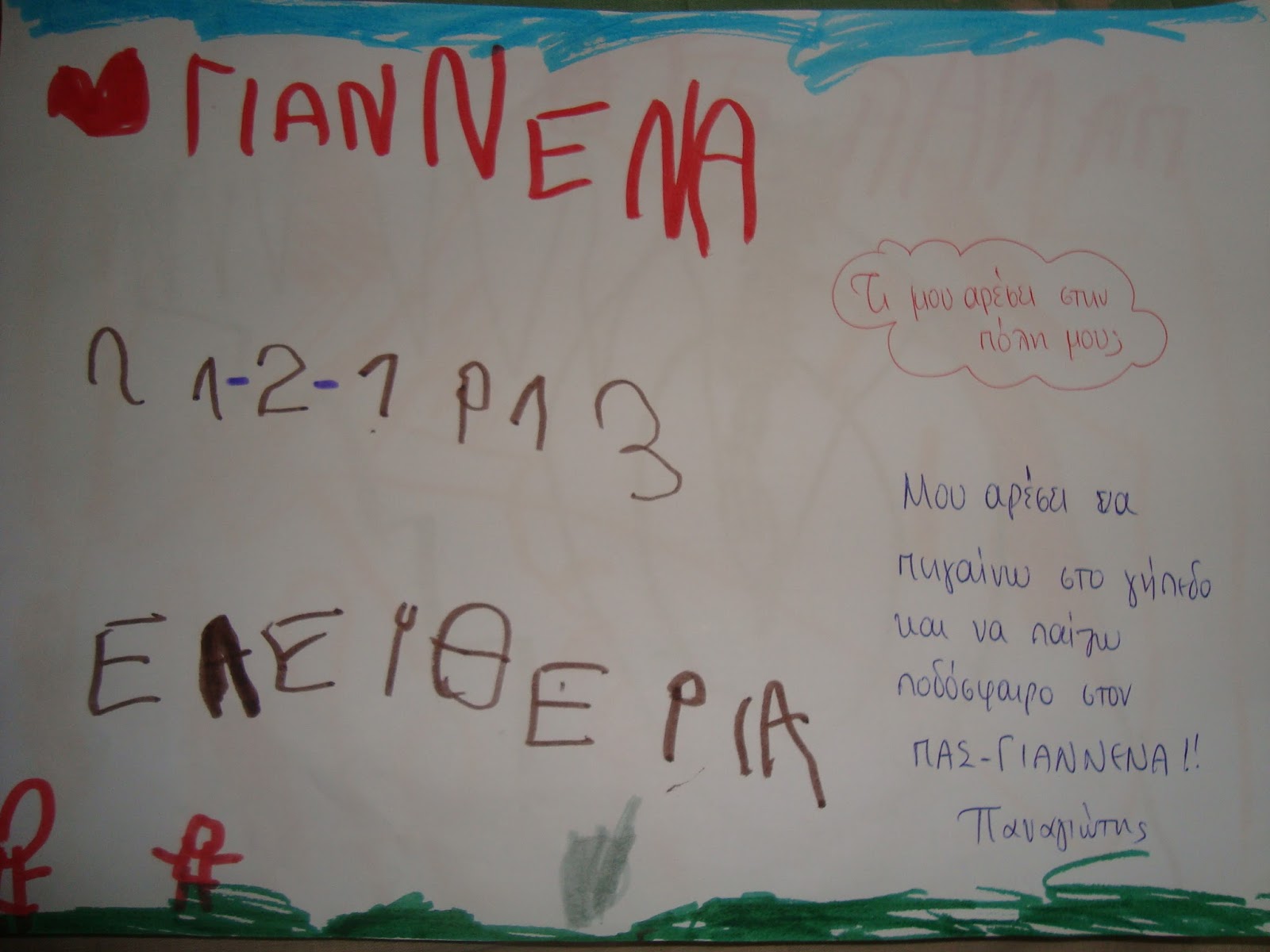 7ο ΝΗΠΙΑΓΩΓΕΙΟ ΙΩΑΝΝΙΝΩΝ -ΤΑ ΝΗΠΙΑ ΤΑΞΙΔΕΥΟΥΝ....: ΤΑ ΠΗΡΑΜΕ ΤΑ ...