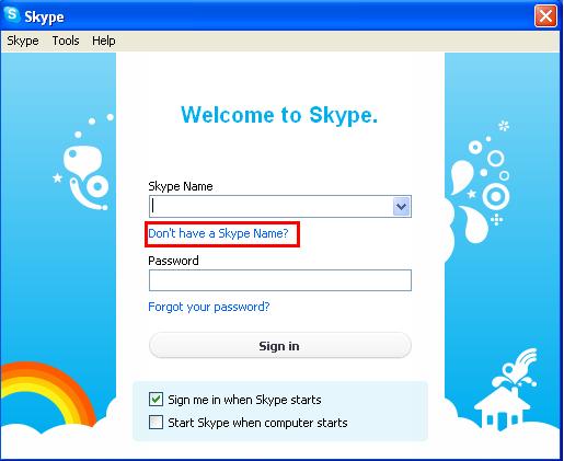 How to Create a Skype ID | VULMS Help: Virtual University of Pakistan