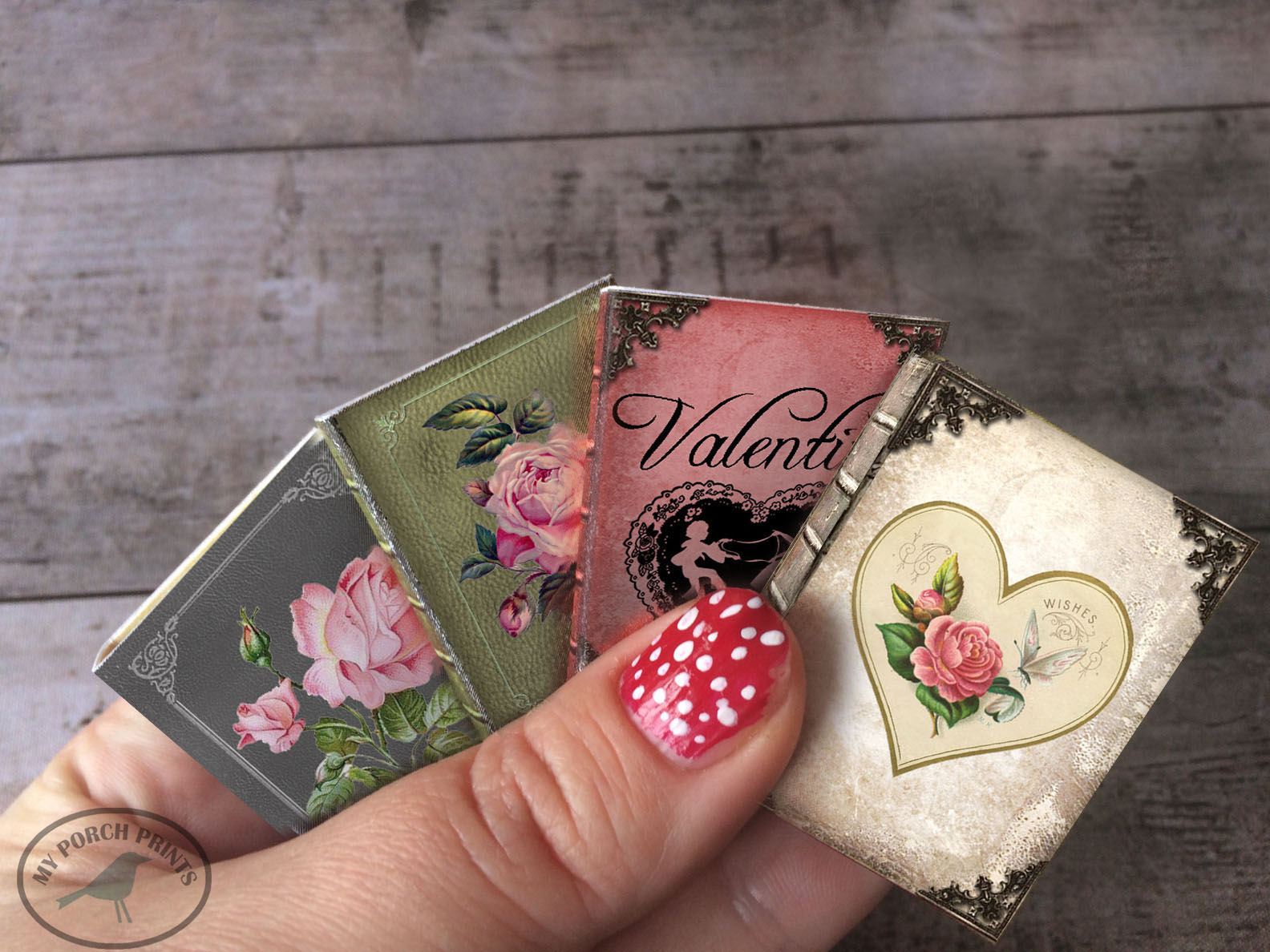 My Porch Prints: Valentine Mini Books Tutorial