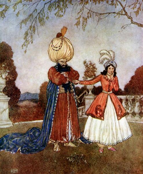 Totum Revolutum: El Preciosismo en el Ilustrador Edmund Dulac