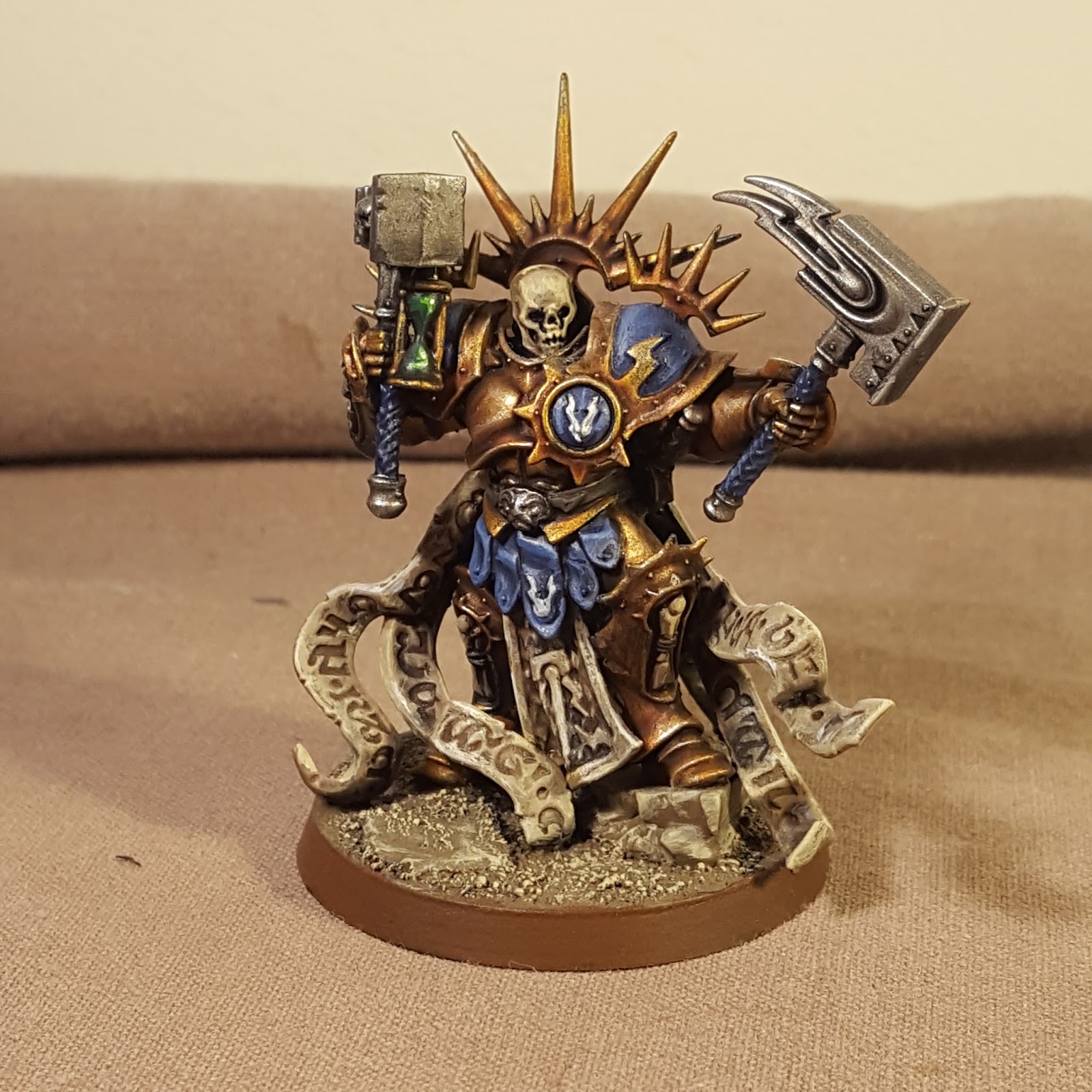 WarbossKurgan: Torhart Shroudkin, Stormcast Eternal Lord-Relictor - part 2
