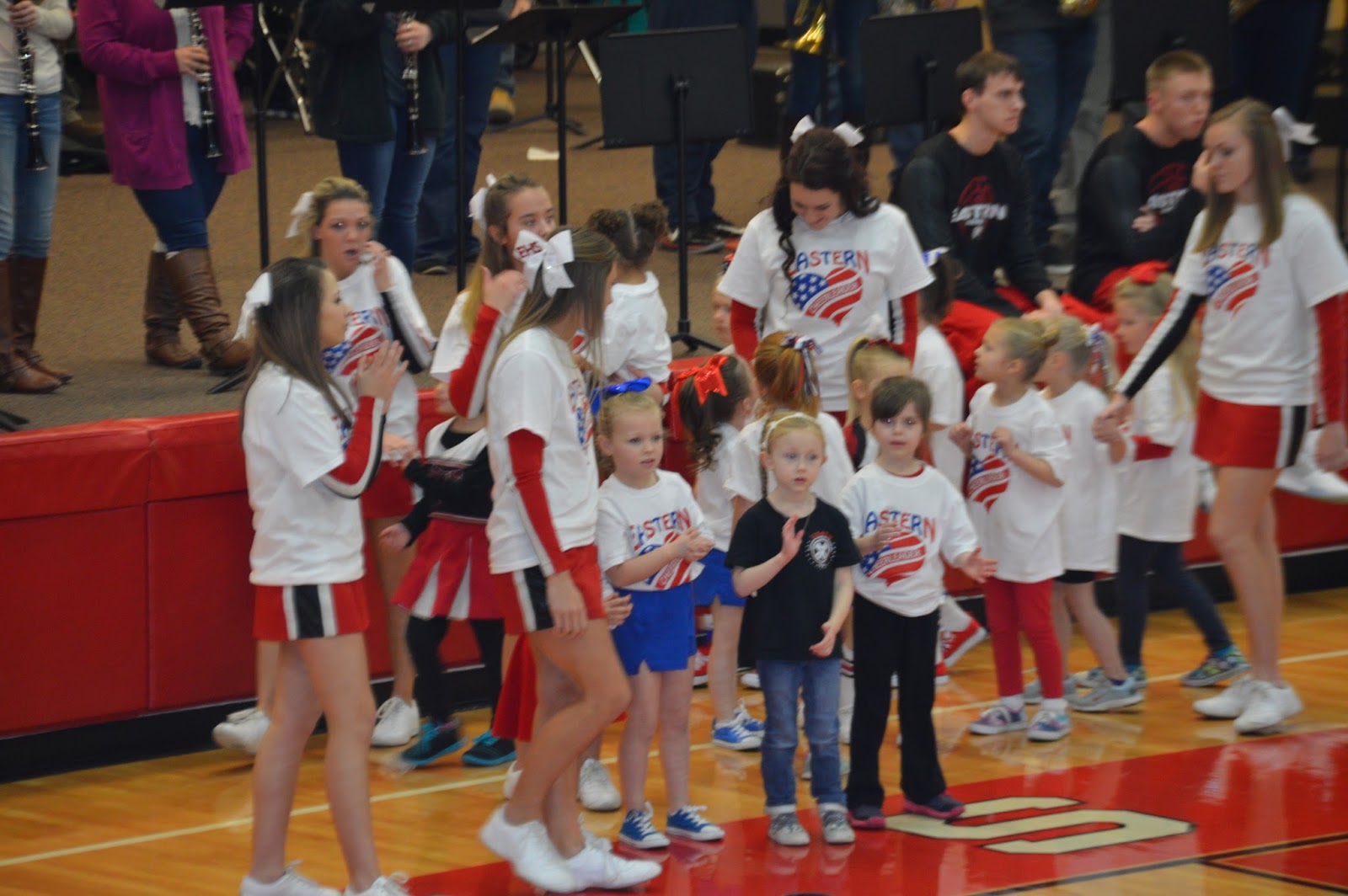 Plans Change: Pee Wee Cheerleading