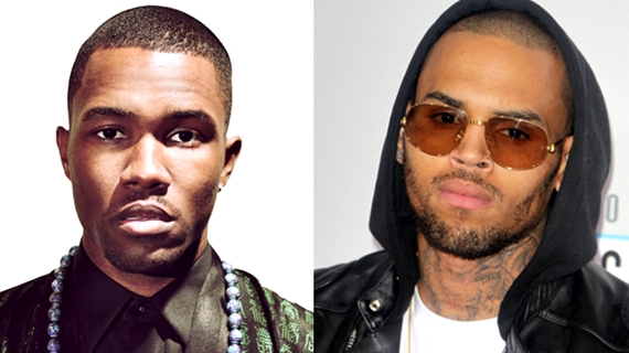 Chris Brown e Frank Ocean brigam em estúdio, diz site | Fala de Pop