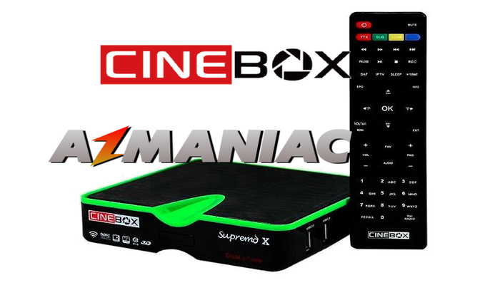 Cinebox Supremo X Dual Core Atualização - 21/12/2017