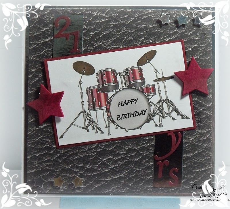 Downrightcrafty: 21st Boys Birthday Card