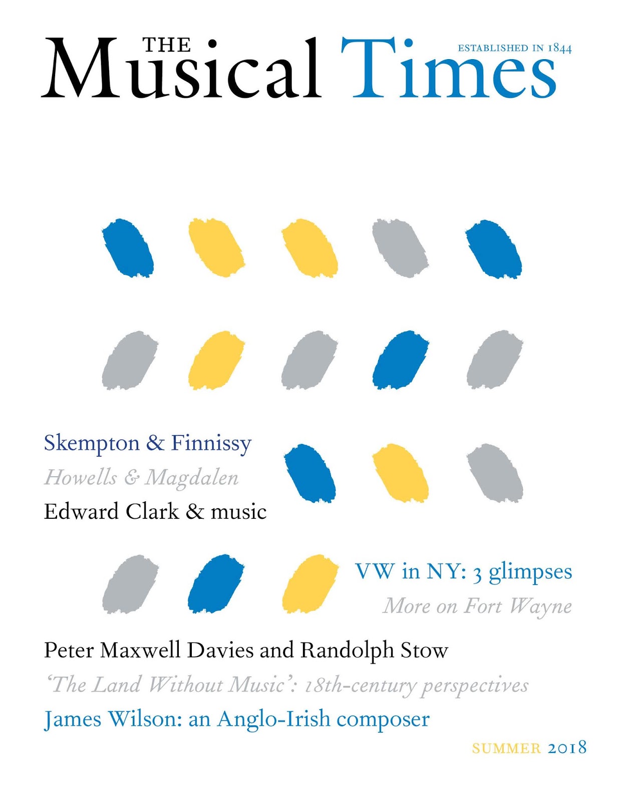 The Musical Times: From the Summer 2018 Musical Times, available now