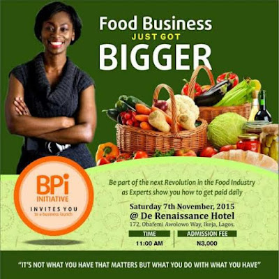 We are already creating Success Stories with the Food business