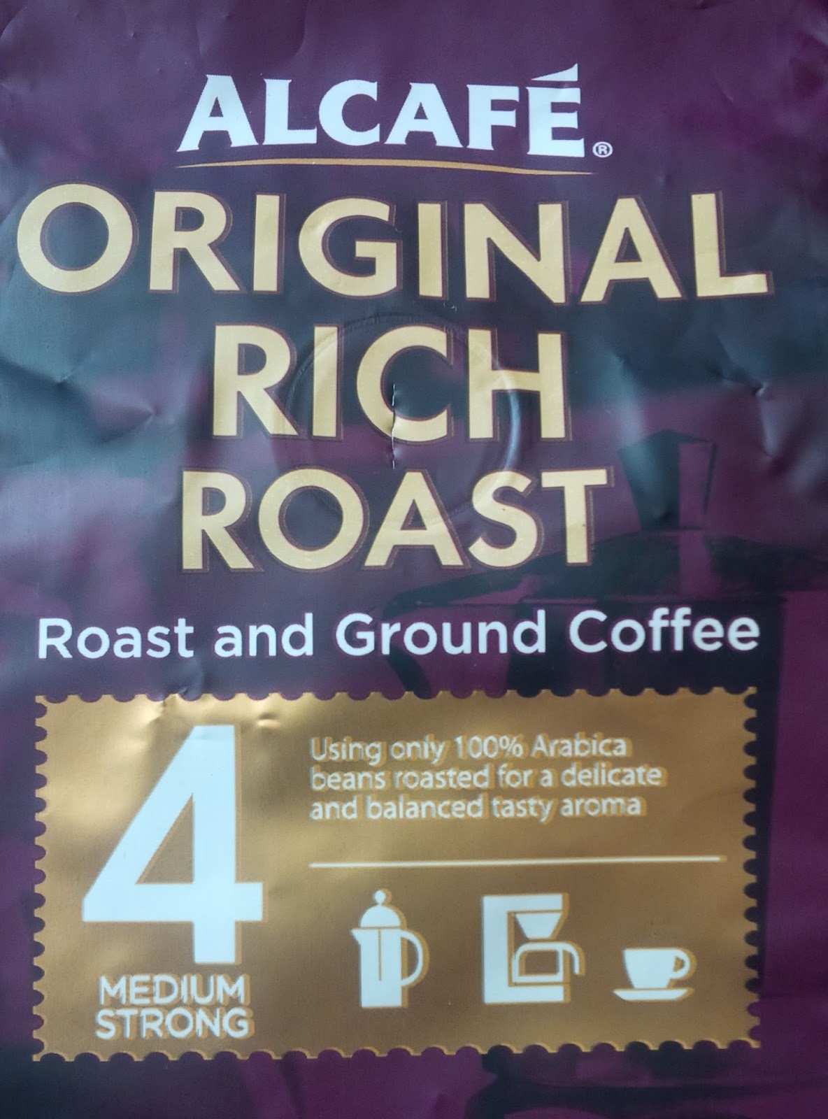 beverage upon beverage upon beverage: Aldi Alcafe Original Rich Roast