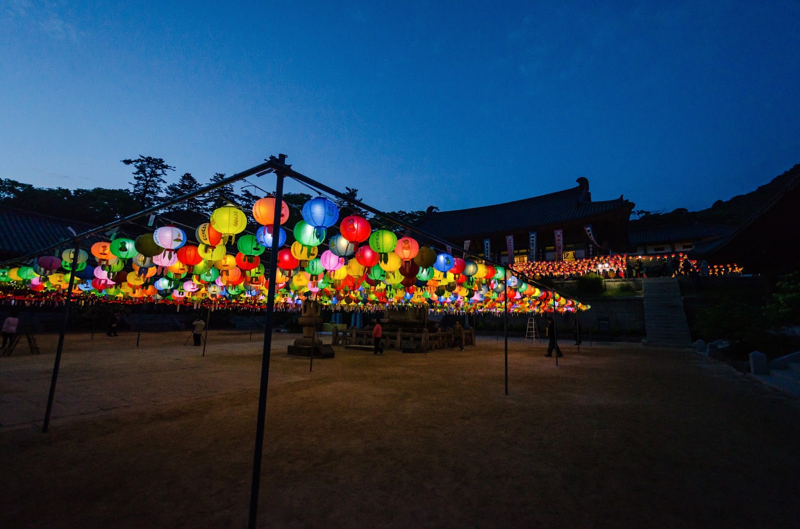 Haeinsa Temple By Night | 10 Pictures in Pohang