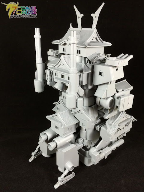 Gundam Family: HGUC 1/144 MRX-009 Psycho Gundam "Hikone Castle" Custom ...