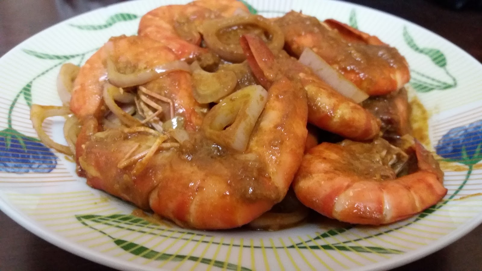 CiK SiTi GeBu: Udang Masak Kari Kering