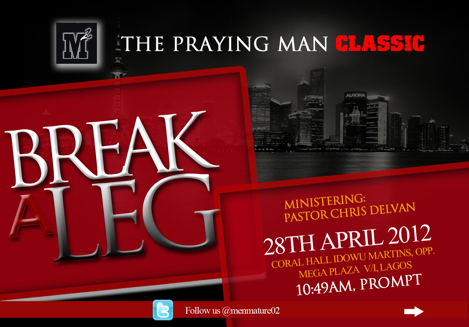 Men Mature THE PRAYING MAN CLASSIC BREAK A LEG men-mature-the-praying-man-classic-break-a-leg