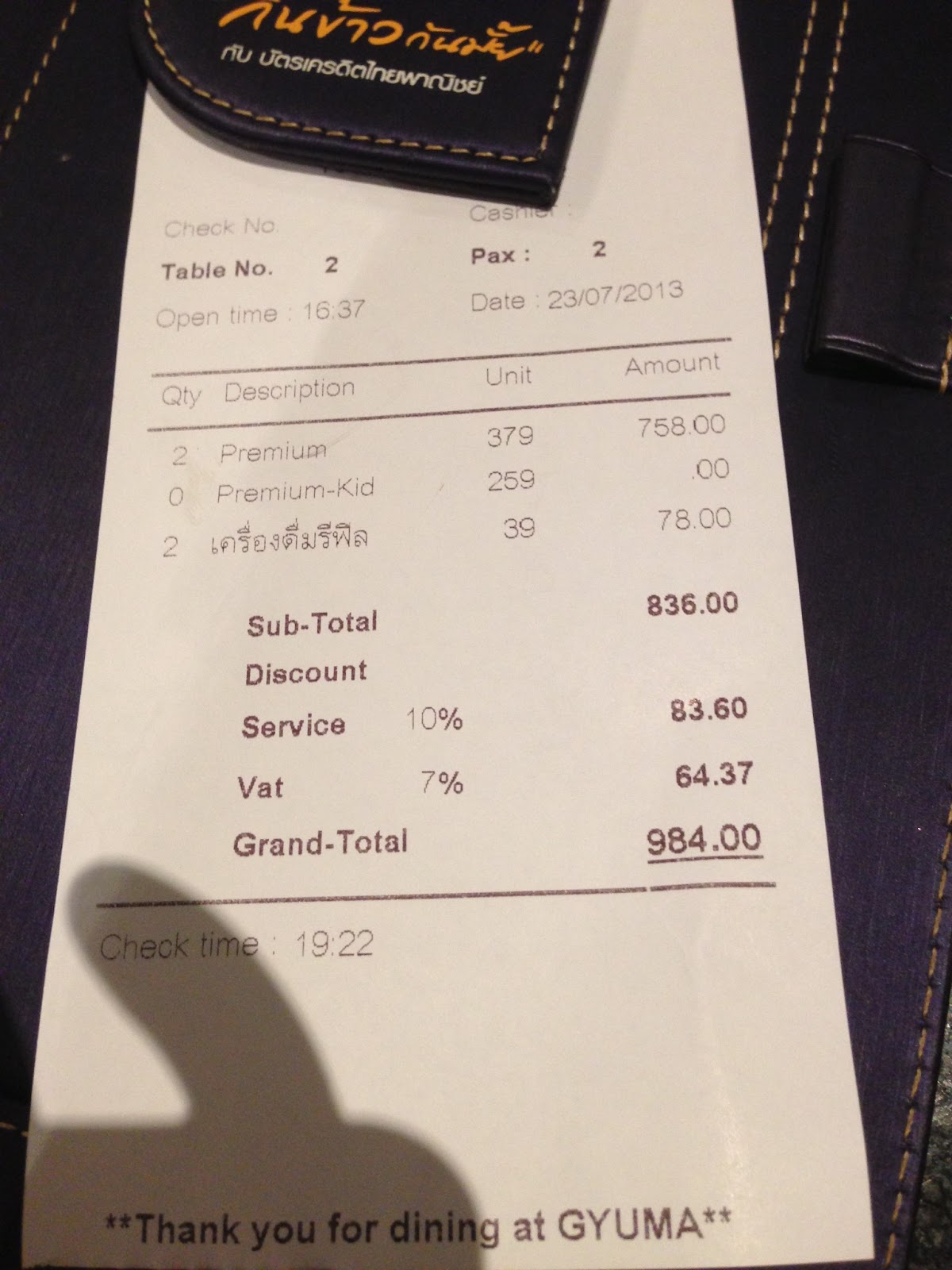 Buffet @ Gyuma Japanese BBQ