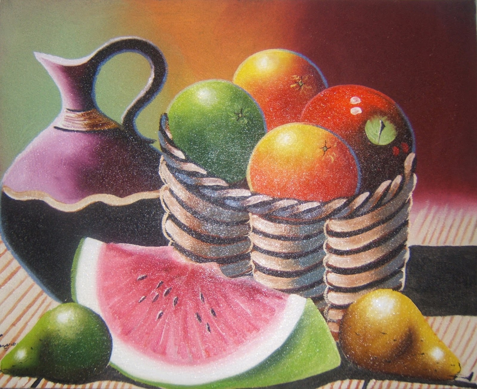 Freddy Roque Art: Bodegones Tradicionales - Traditional Still Life