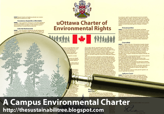 A Campus Environmental Charter - The Sustainabilitree