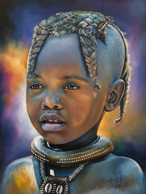 Il mondo di Mary Antony: Dora Alis Mera V. - Portraits African children