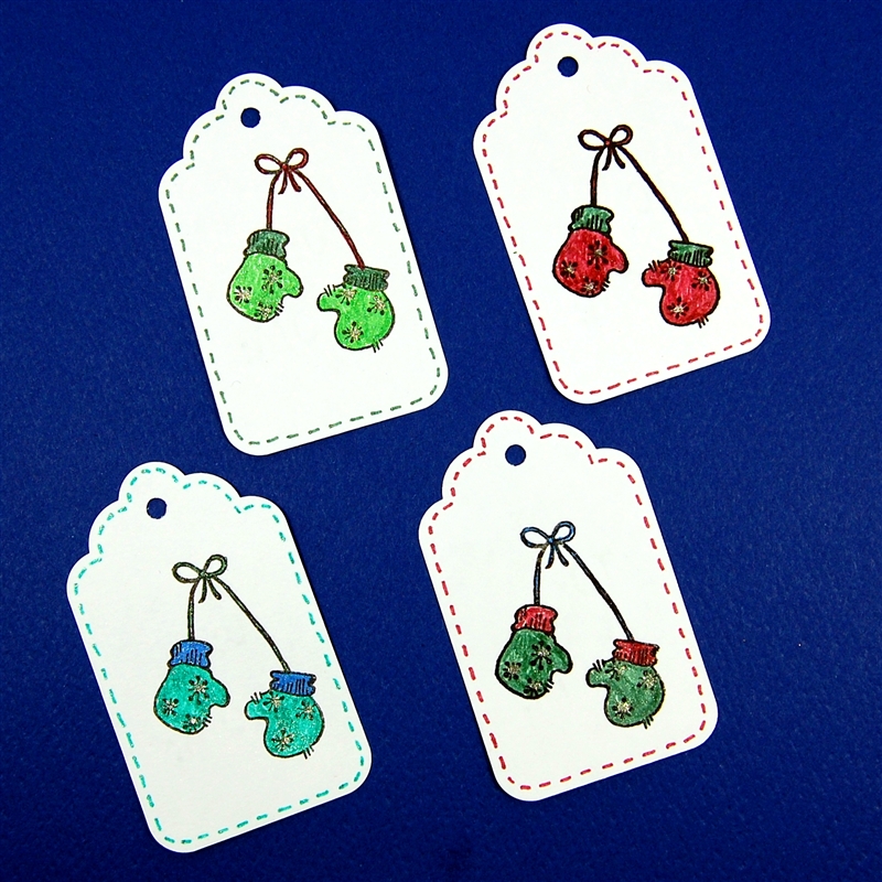 Capadia Designs: Ten Tiny Tags