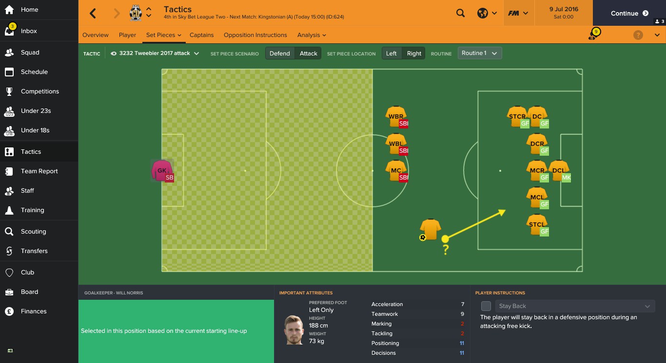 Tweebier's 3-2-3-2 Plug and Play Tactic for Football Manager 2017 | FM ...