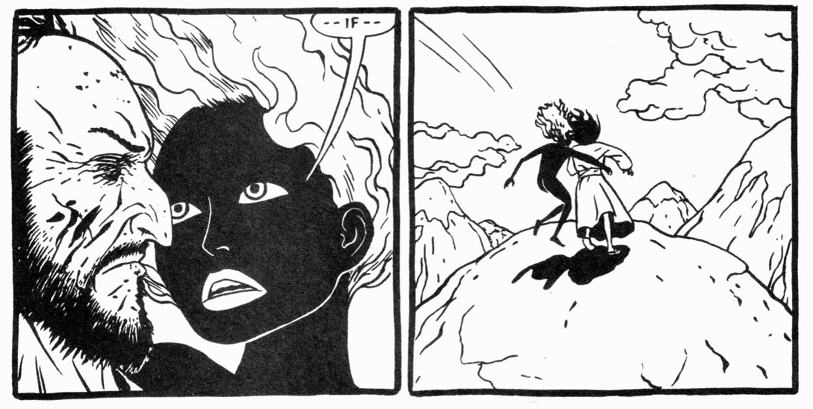 The Crib Sheet: Chester Brown As A Gothic Artist