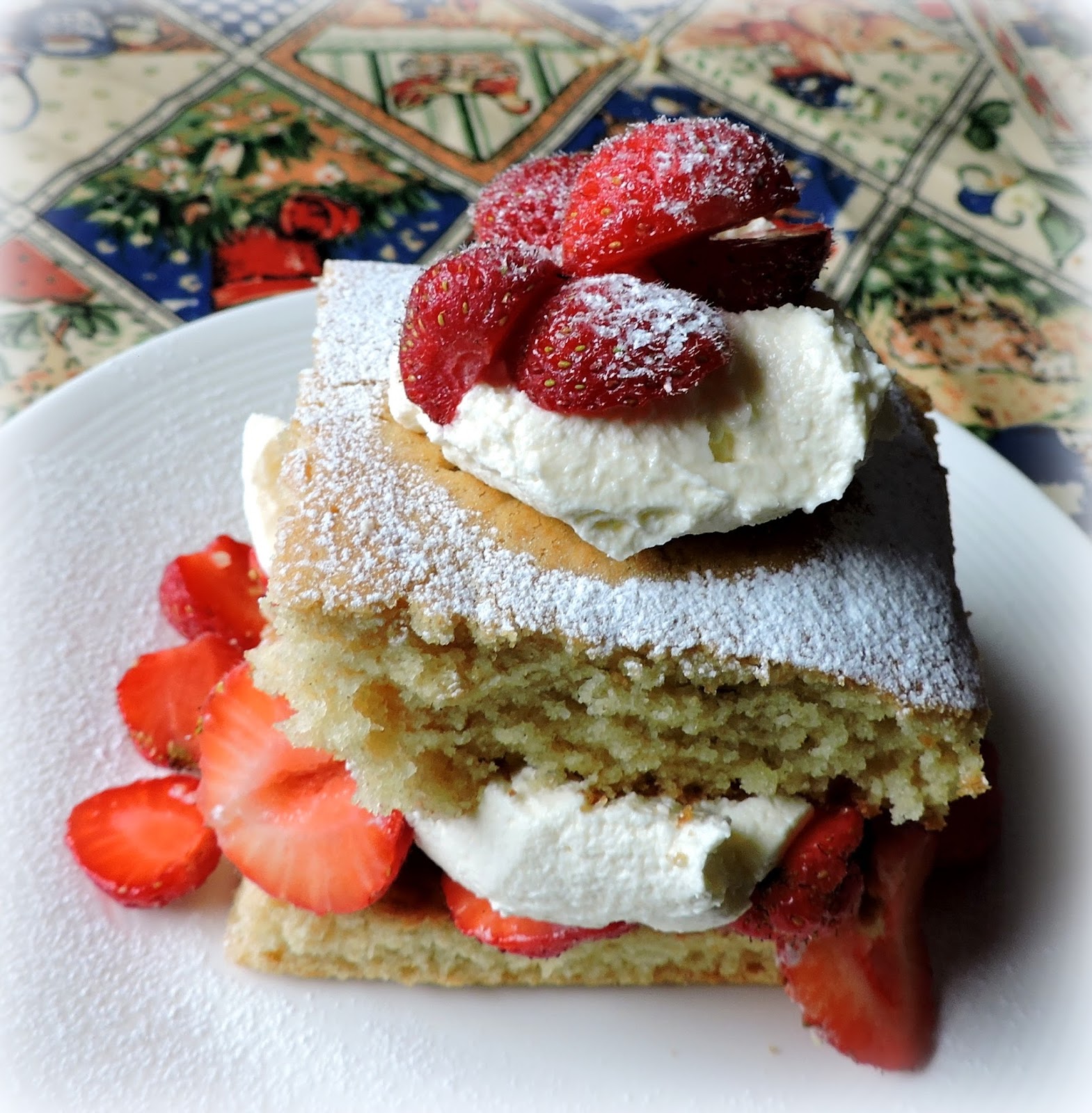 Lighter Strawberry Shortcake | The English Kitchen