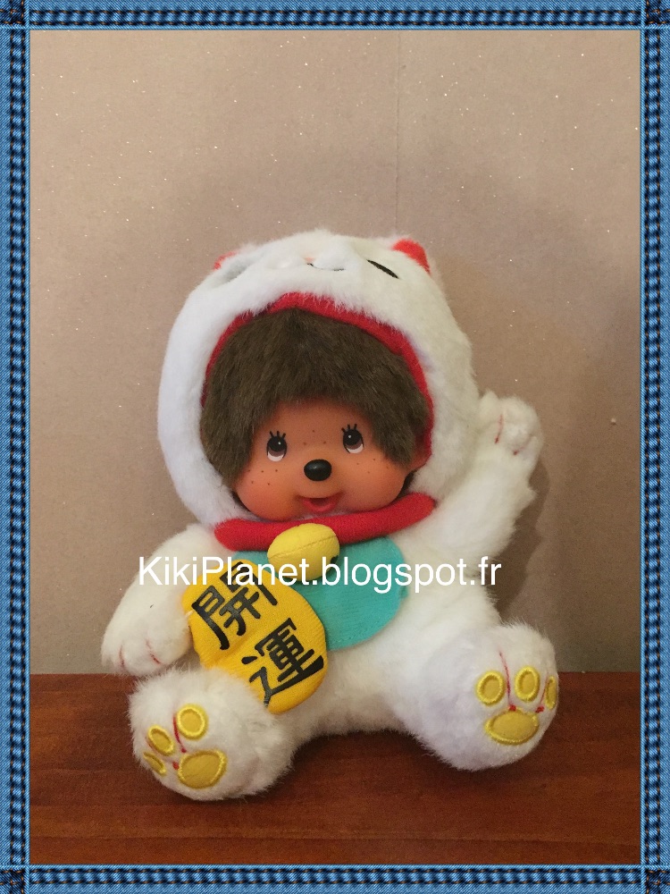 Kiki Planet: La Hotte du Père Noël n°14 : Le Monchhichi Maneki Neko, le ...