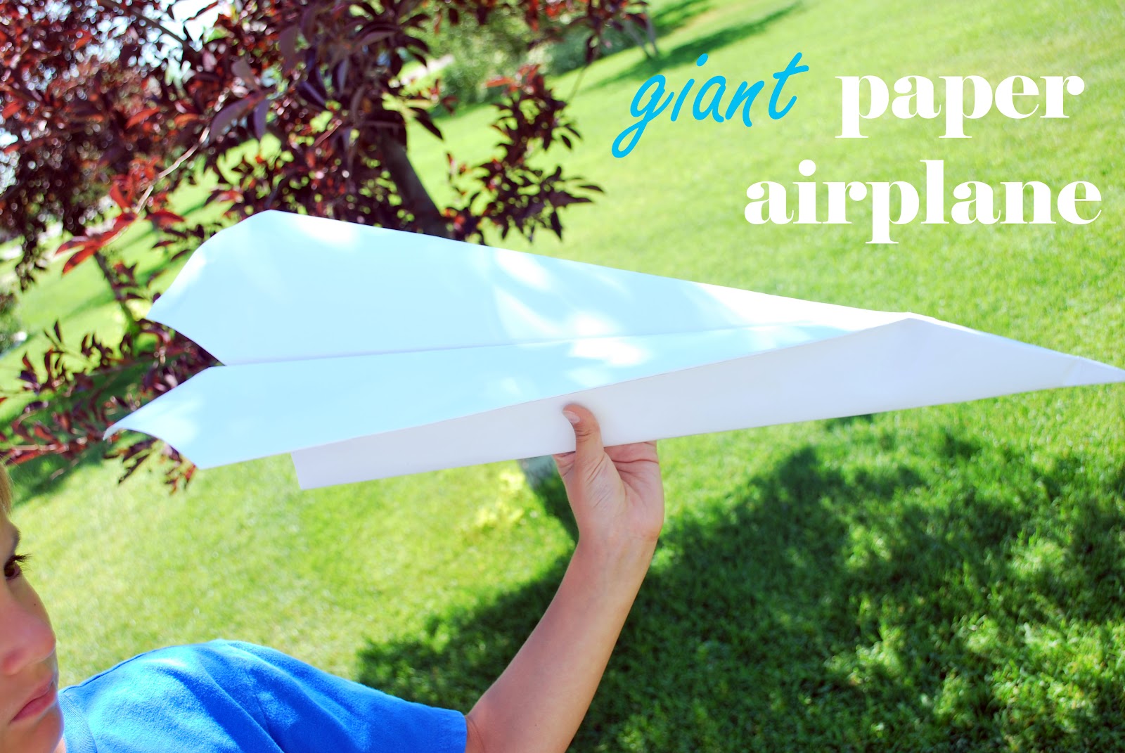 Larissa Another Day: A Pinteresting Wednesday: Giant Paper Airplanes