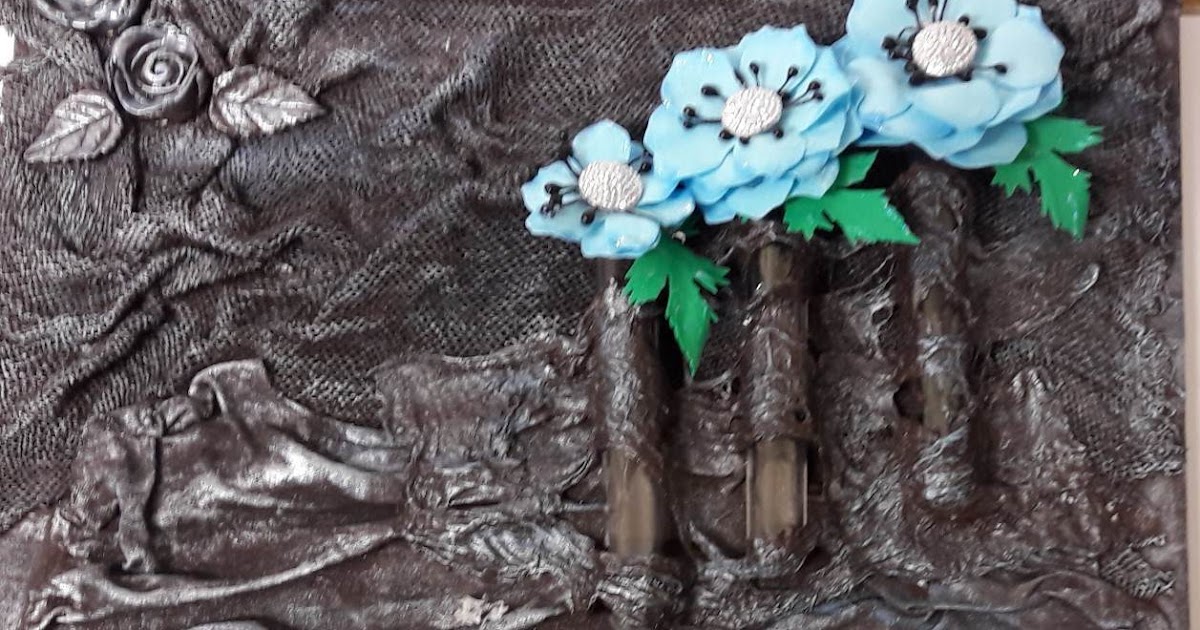 Loves to craft: Powertex canvas